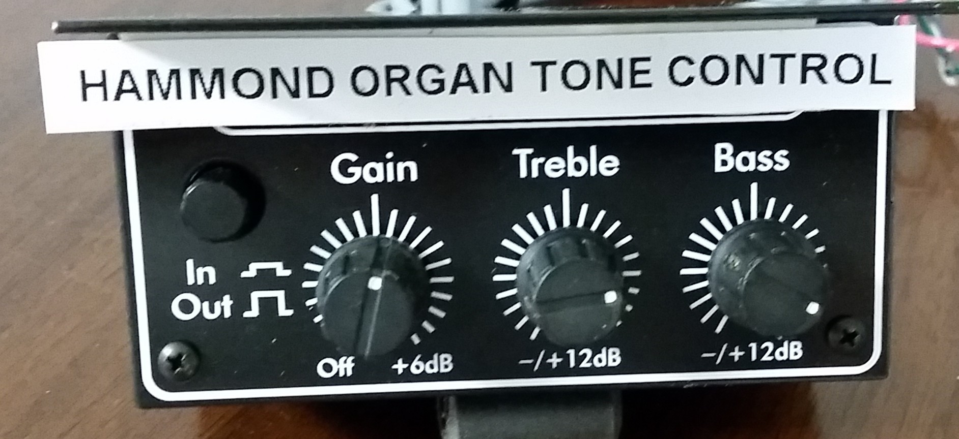 Tone Control Unit | The Organ Guru